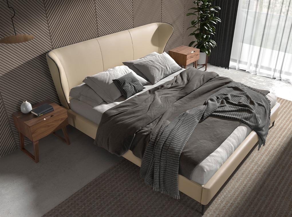 Cama de Matrimonio de Diseño Angel Cerdá Modelo 7157 | Mueble Home ...